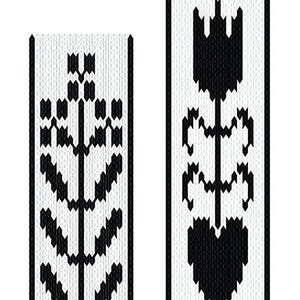 Wild Flowers Double Face Tablet Weaving Patterns Collection, Learn ...