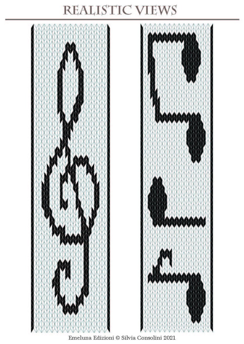 Music Collection Double Face Tablet Weaving Patterns Learn - Etsy