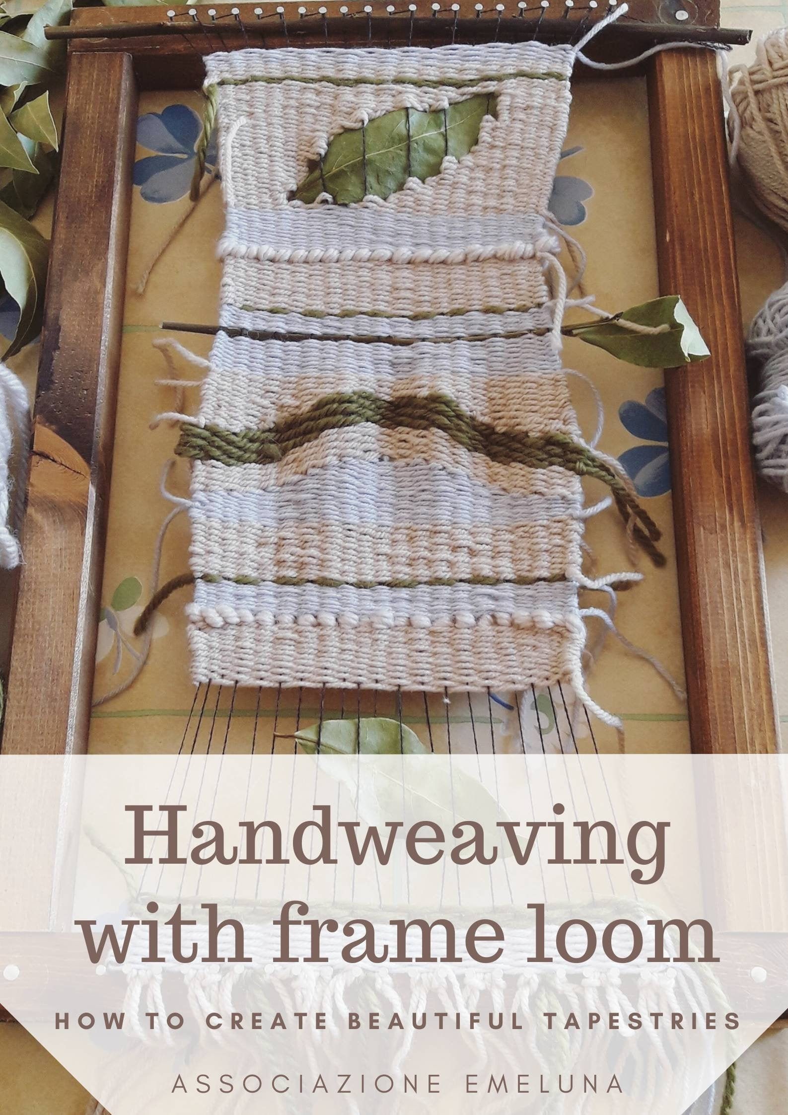 Handweaving With Frame Loom Pdf Course Learns the Basics of - Etsy