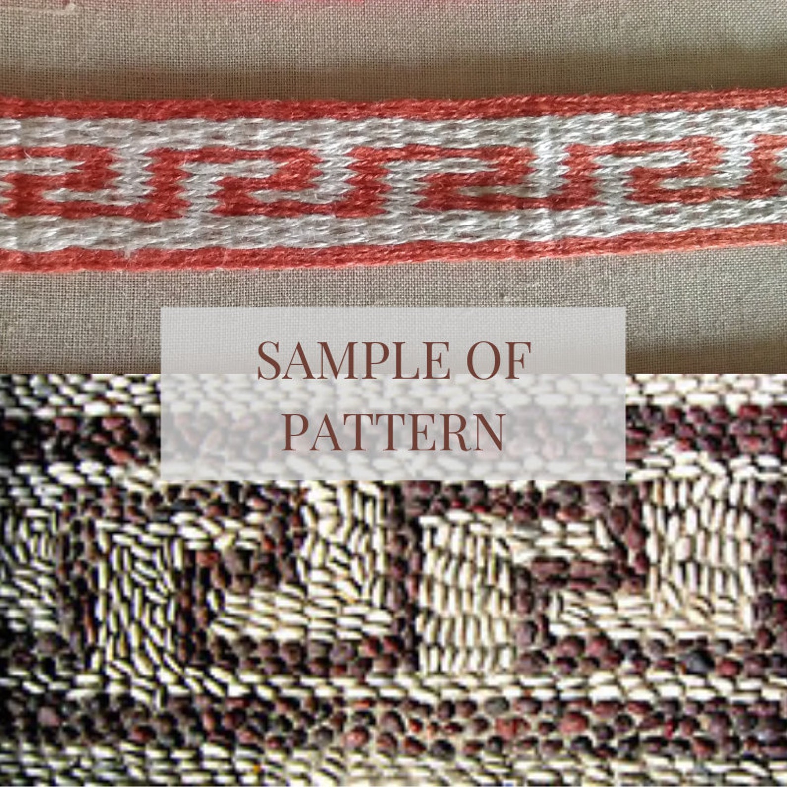 Greco-roman Style Tablet Weaving Patterns Basic and - Etsy