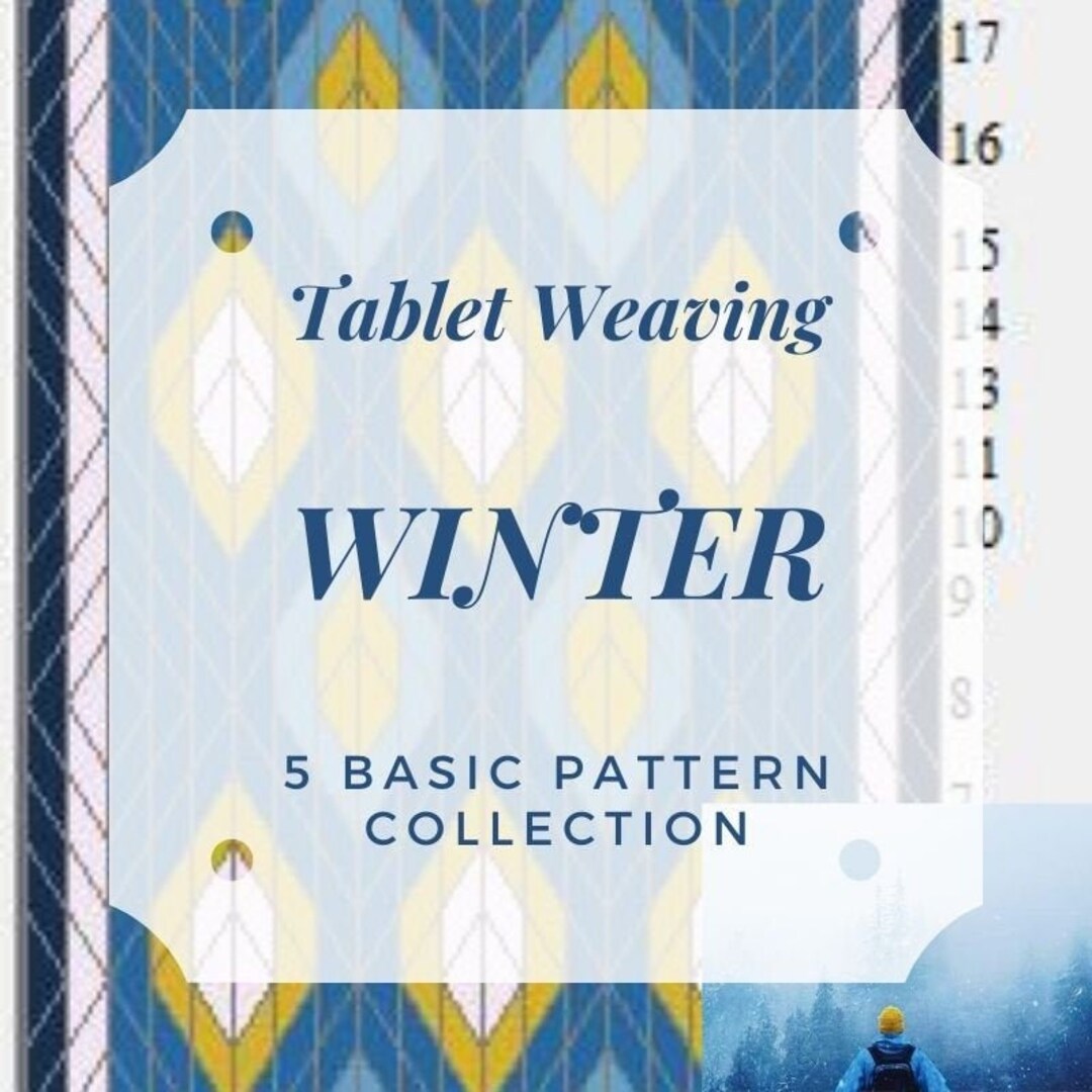 Winter Tablet Weaving Patterns, Basic Chart to Create Colorful Belts ...