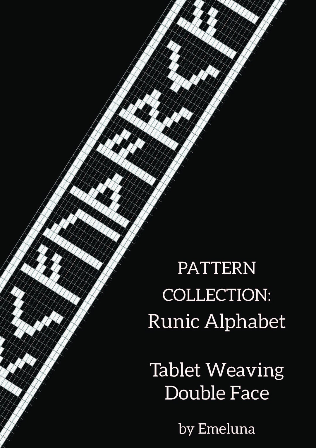 Runic Alphabet Double Face Tablet Weaving Patterns, Learn Intermediate ...