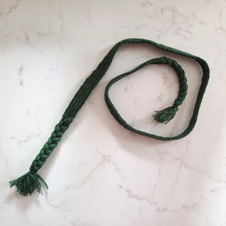 Wool Fillet for Medieval Veil, Circlet for Hair Accessories, Medieval ...