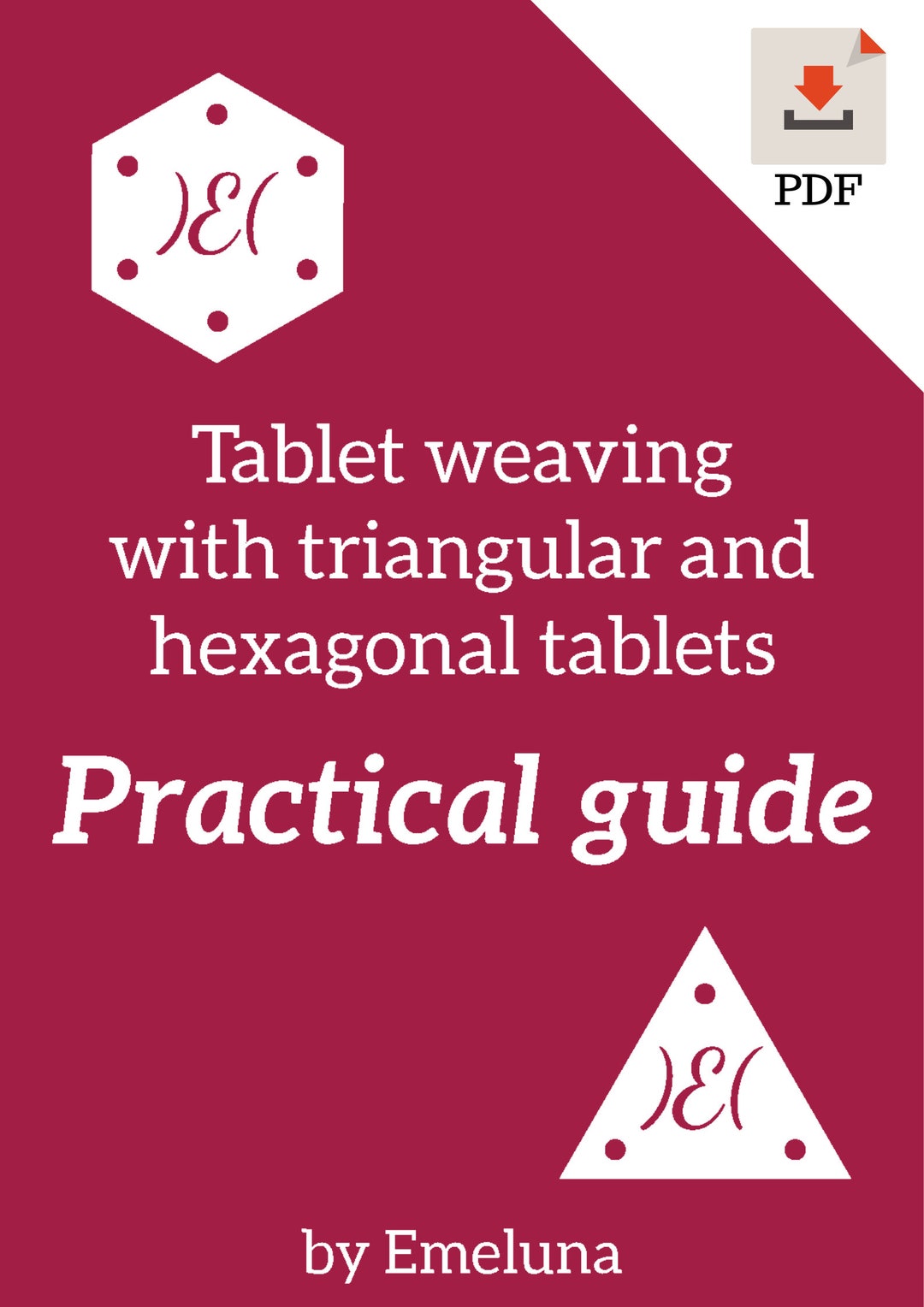 Triangular & Hexagonal Tablet Weaving Instructions, Patterns (PDF ...