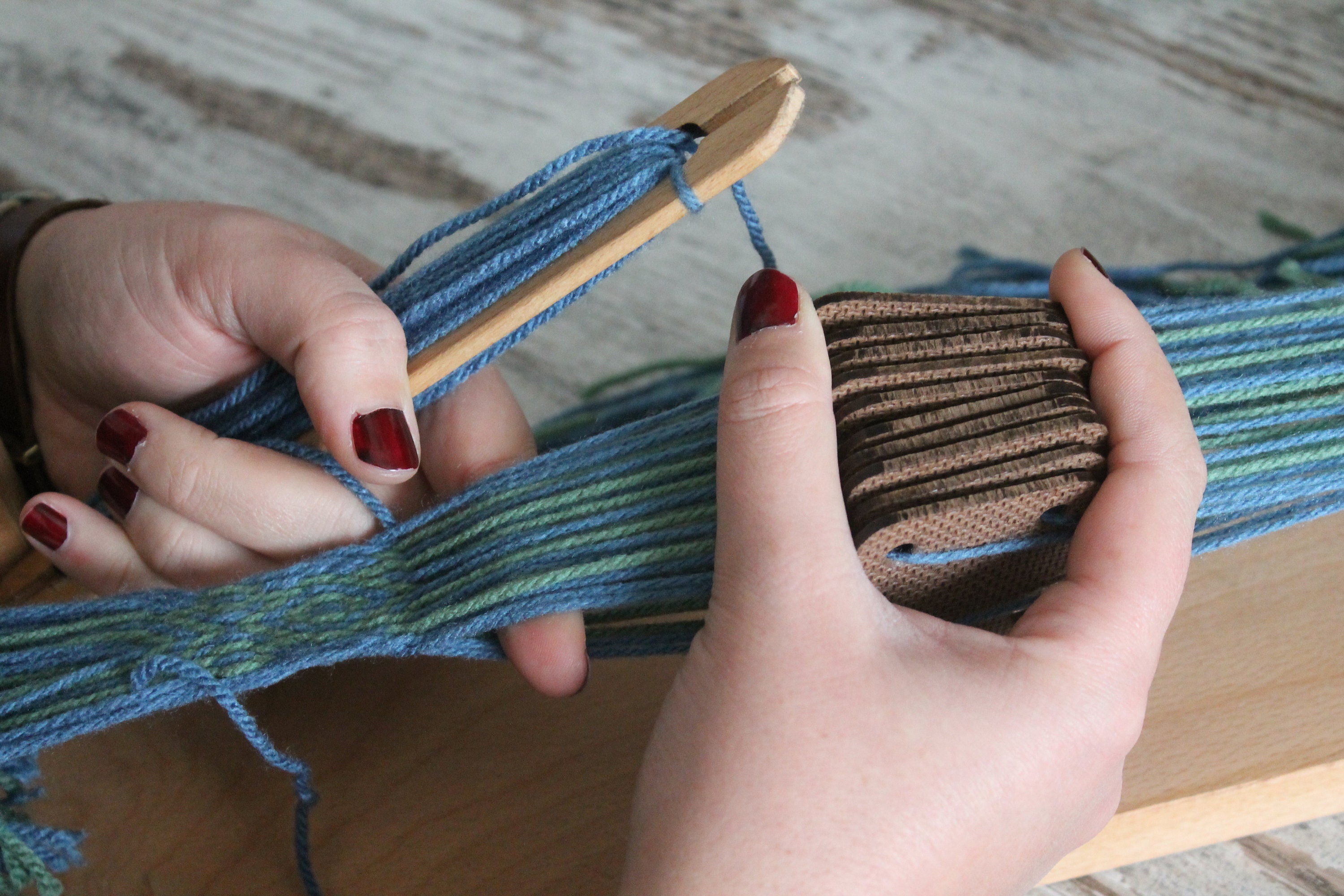 Tablet Weaving Bookmark Patterns Basic Chart to Create - Etsy