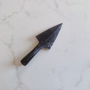 Steel Forged Historical Arrowhead, Arrowhead for Teaching on Medieval ...
