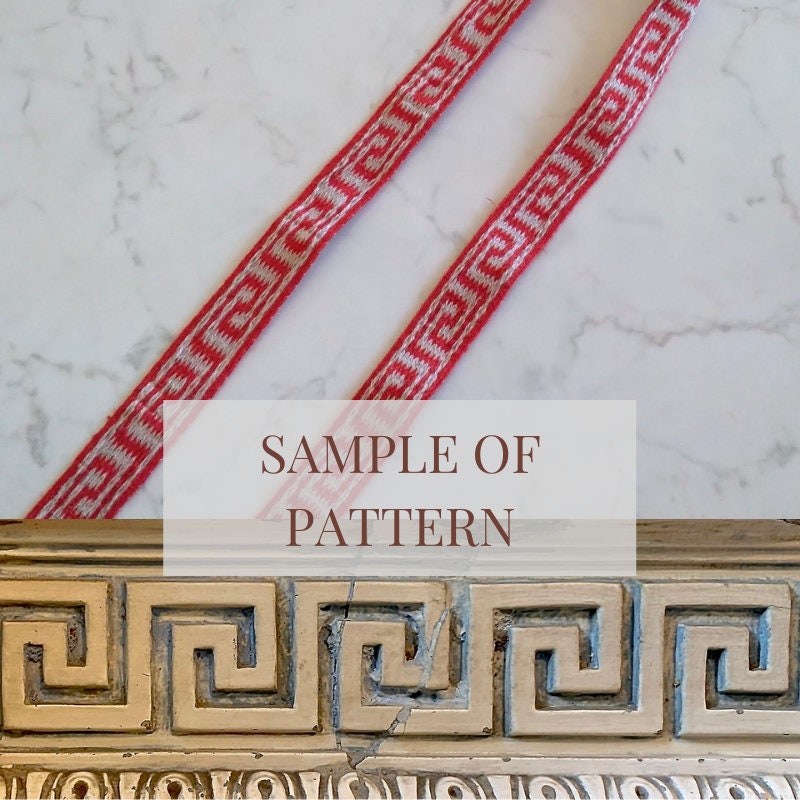 Greco-roman Tablet Weaving Patterns, Belts, Dress Bordures (PDF Pattern ...