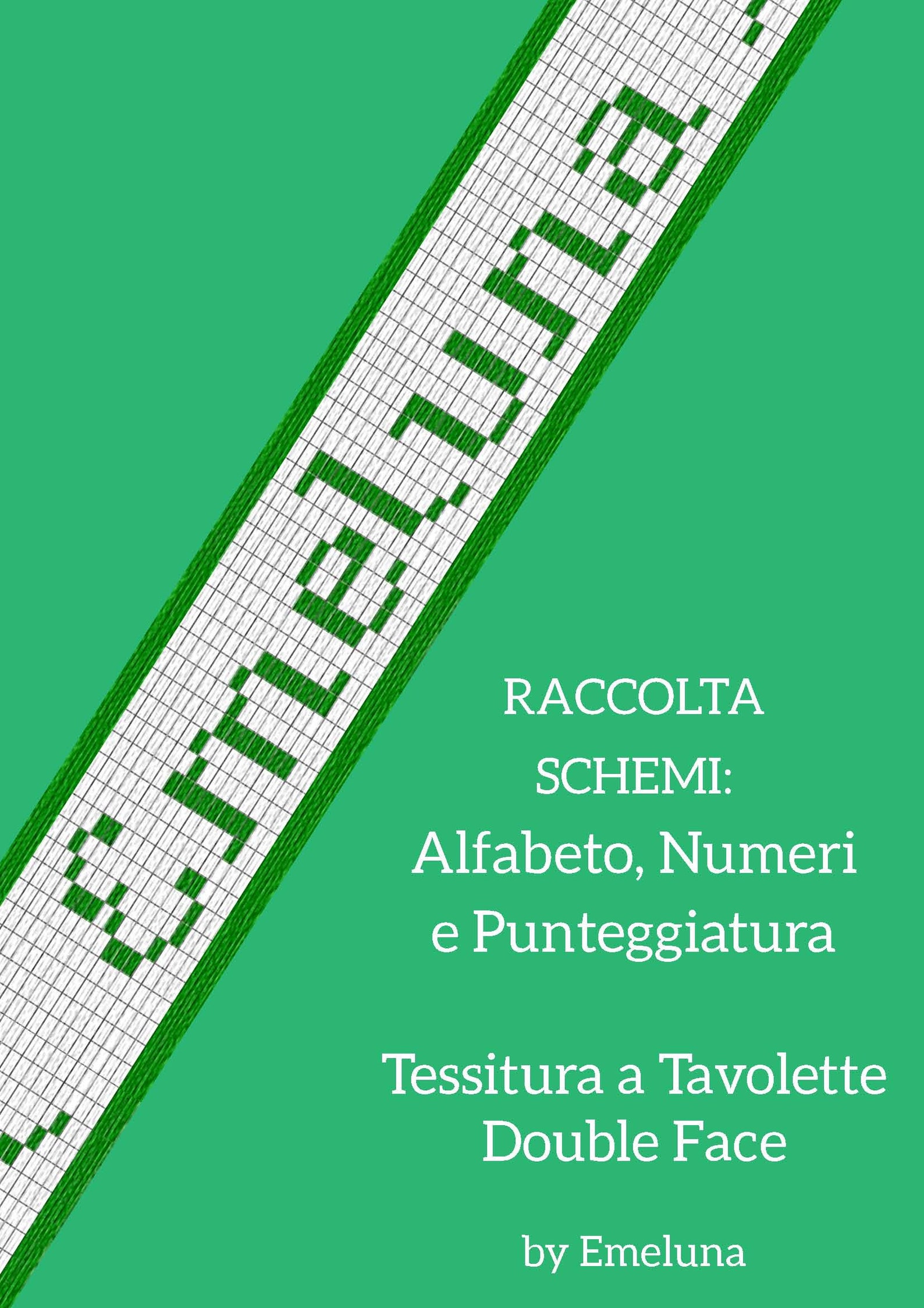 Alphabet Double Face Tablet Weaving Patterns Uppercase and - Etsy