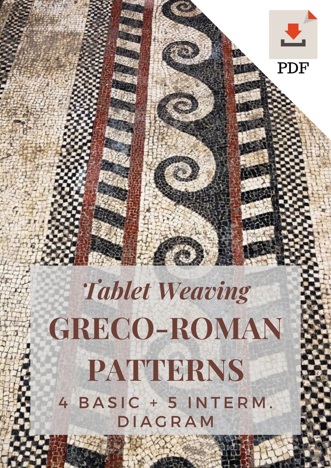 Greco-roman Style Tablet Weaving Patterns, Basic and Intermediate Chart ...