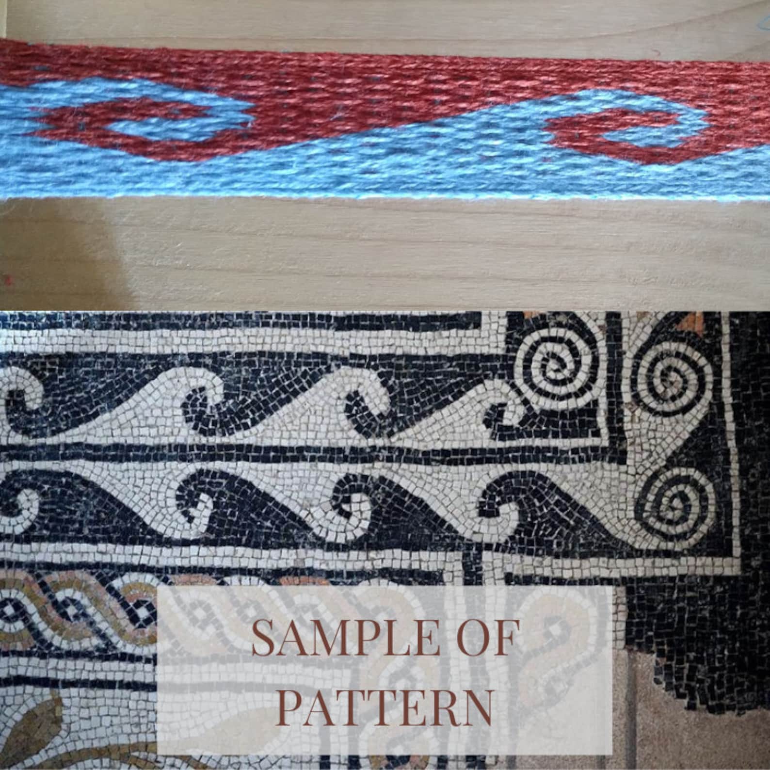 Greco-roman Style Tablet Weaving Patterns Basic and - Etsy