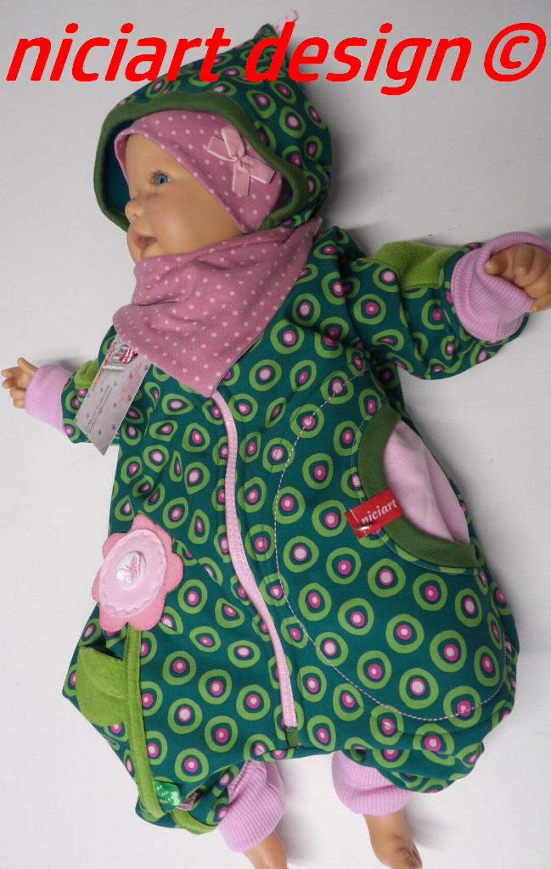 Baby Softshell Overall / Softshell Suit Overall Softshell Suit Size 56 ...