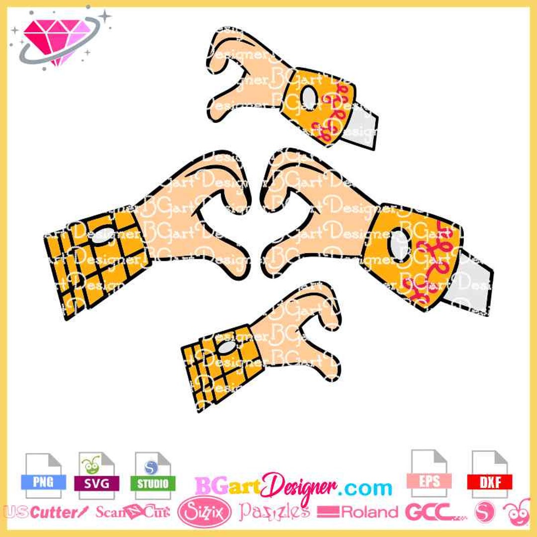 Instant Download Woody Jessie Hands Arms Making Heart Svg Cricut ...
