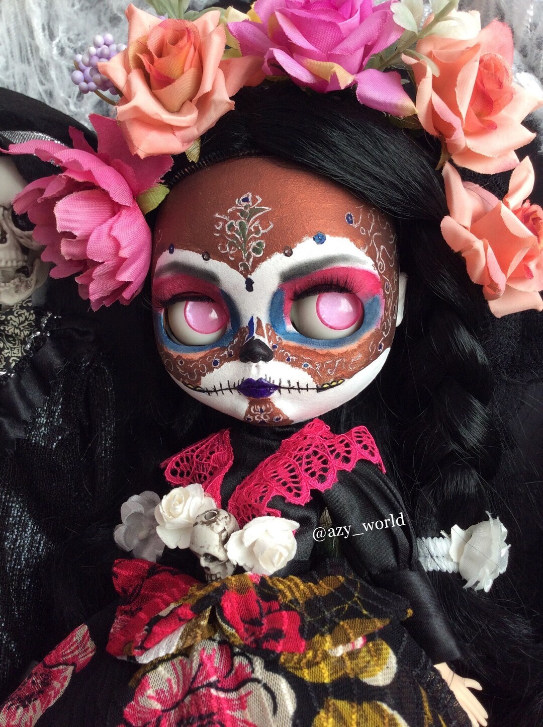 MIRANDA Catrina Blythe Doll OOAK - Etsy