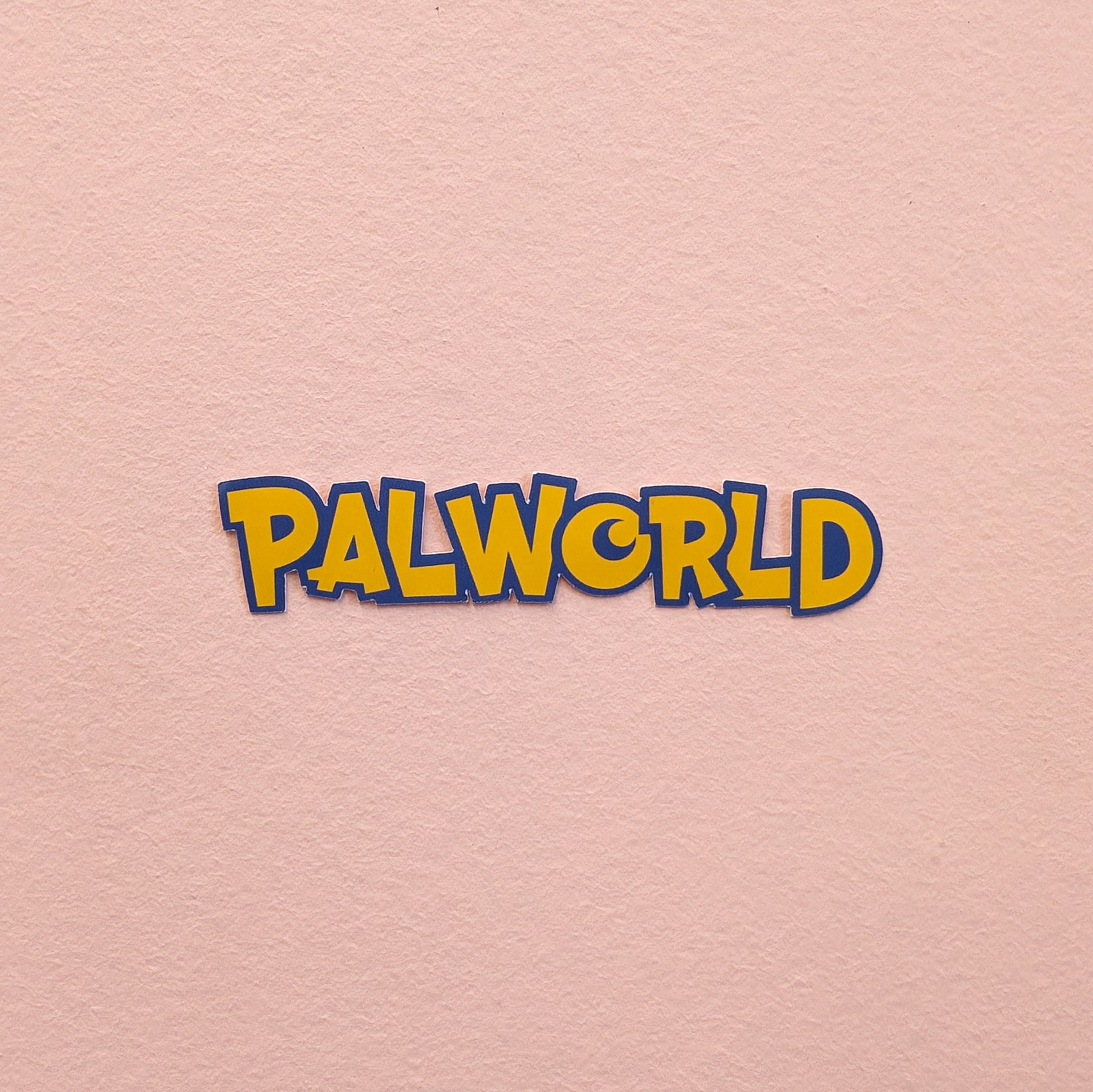 Palworld Funny Logo Sticker - Etsy
