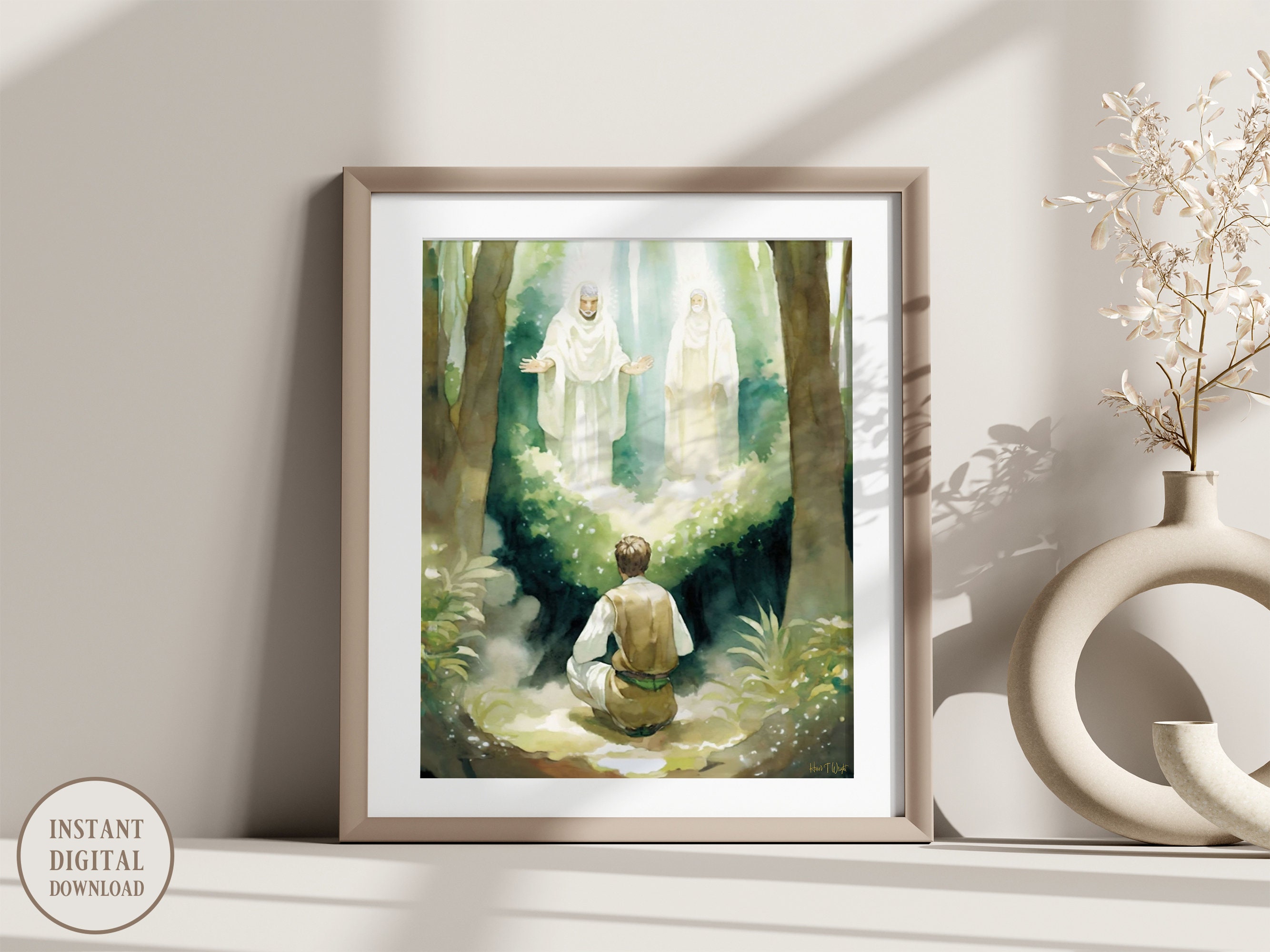 A Prophet's Call - Joseph Smith's First Vision in the Sacred Grove, LDS ...