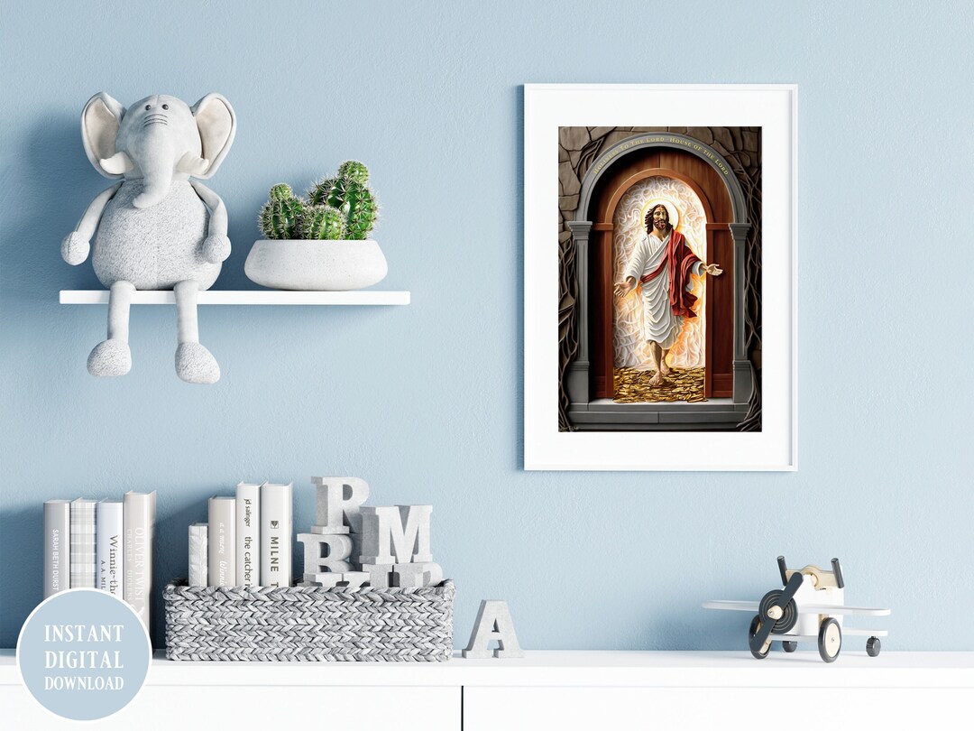 Jesus the Way the Truth and the Life - LDS Temple Children's Wall Art ...
