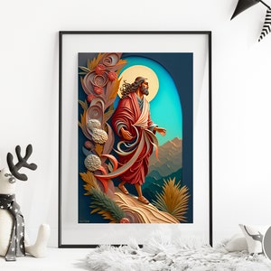 The Strait and Narrow Way - Come Follow Me Art, Jesus Christ Printable ...