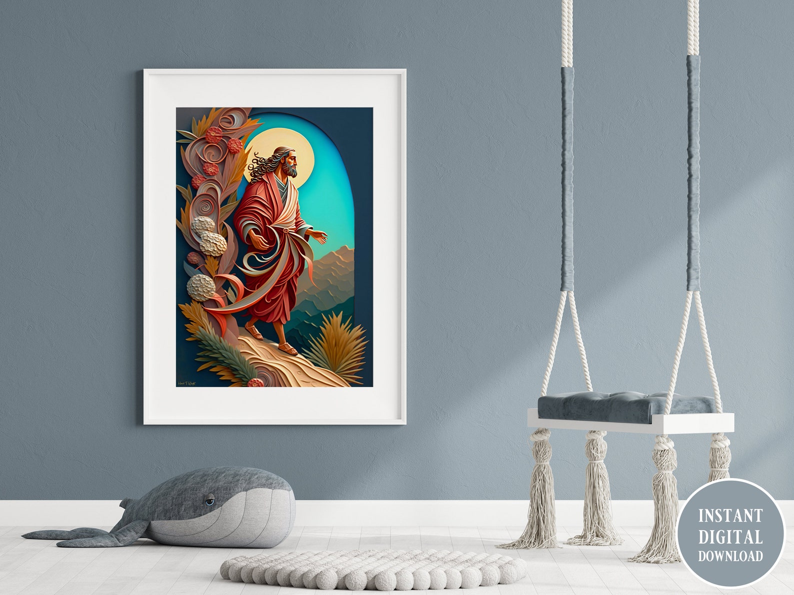 The Strait and Narrow Way - Come Follow Me Art, Jesus Christ Printable ...