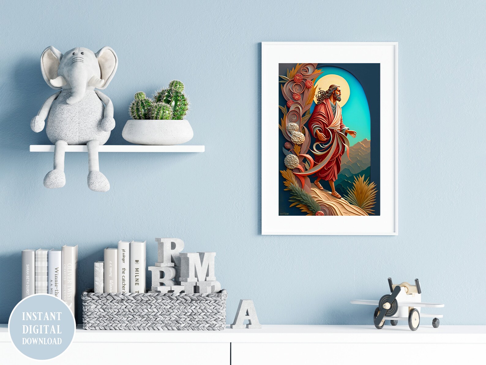 The Strait and Narrow Way - Come Follow Me Art, Jesus Christ Printable ...