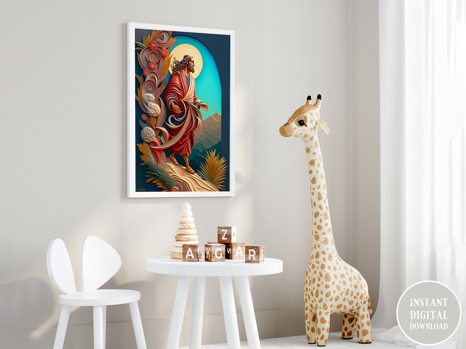 The Strait and Narrow Way - Come Follow Me Art, Jesus Christ Printable ...