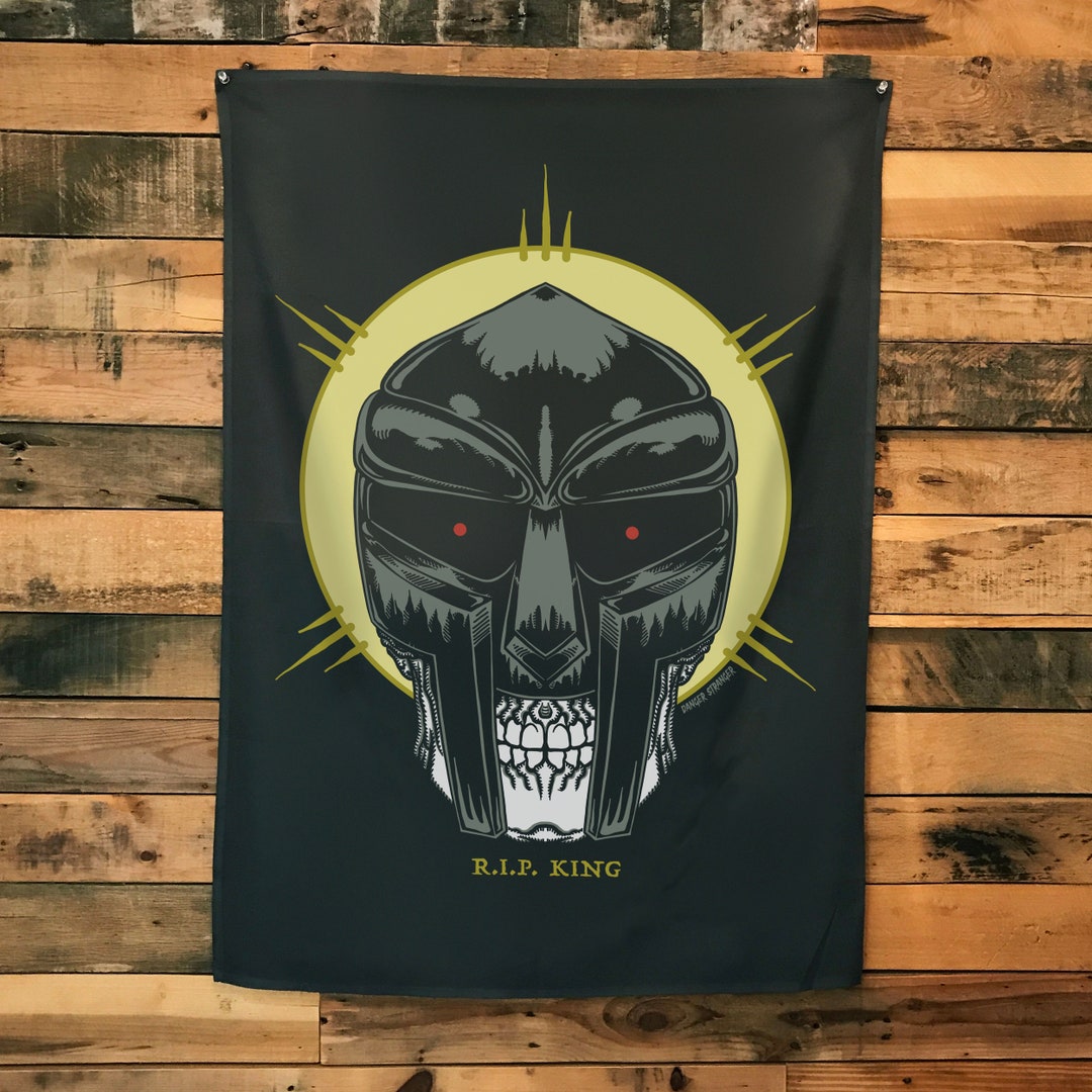 R.I.P. KING MF DOOM Tribute Tapestry - Etsy
