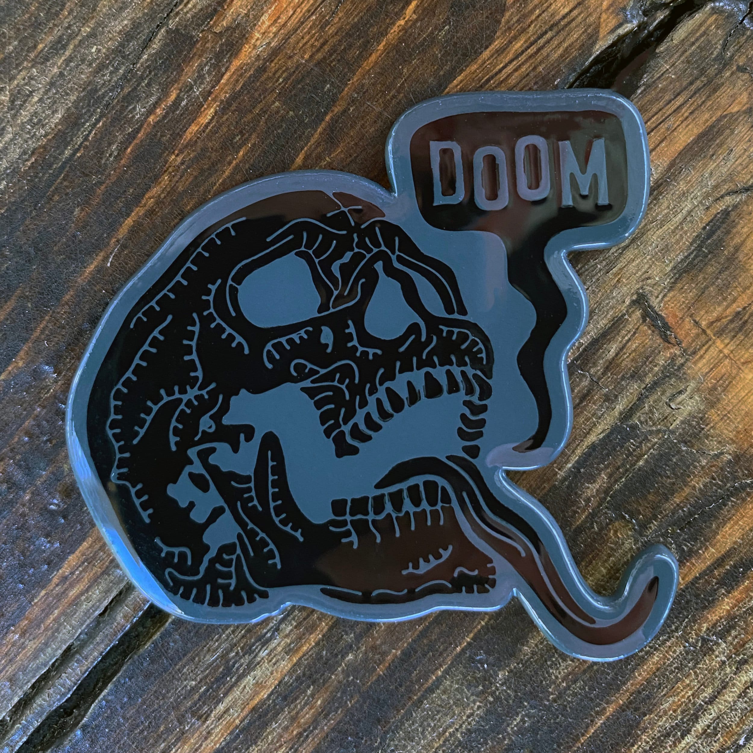 DOOMSKULL Lapel Pins | Etsy