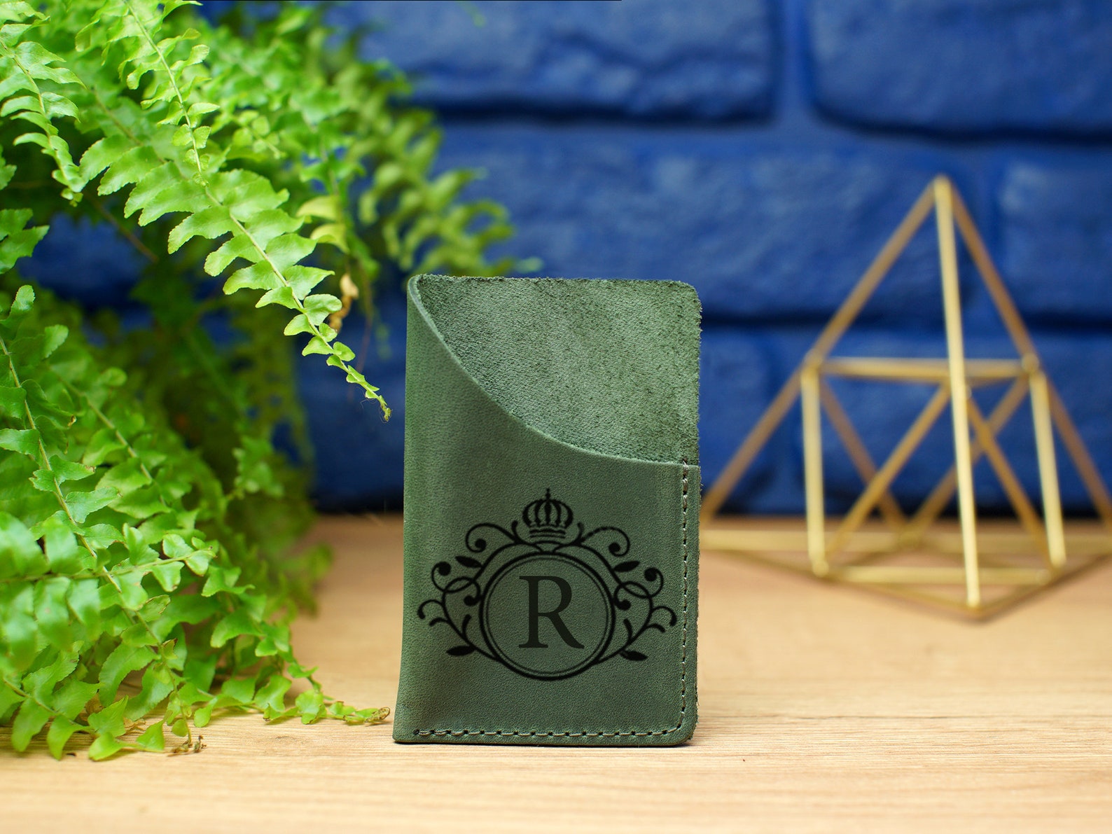 Personalized Credit Card Holder, Leather Card Holder, Custom Credit ...