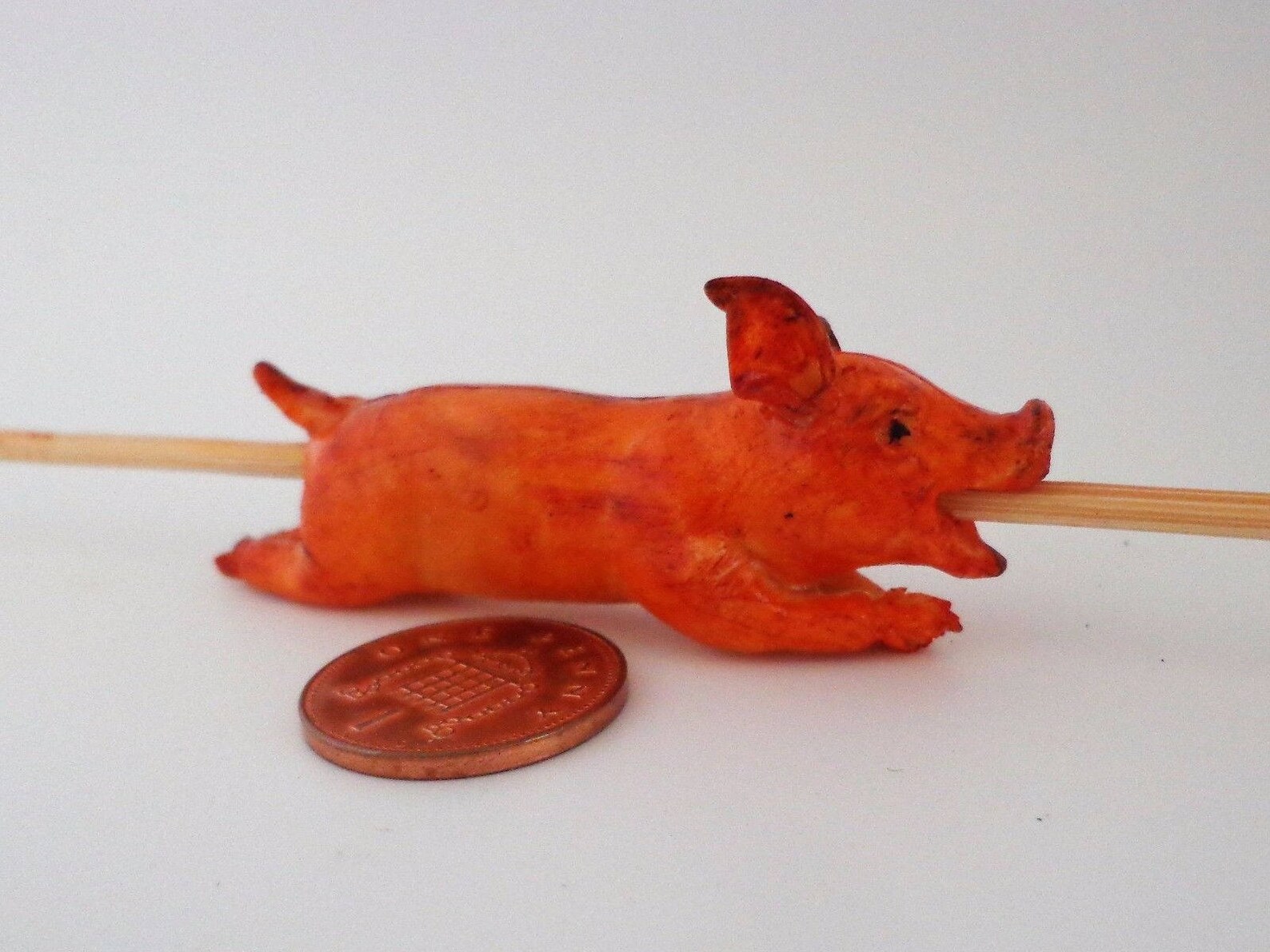 One Roast Suckling Pig Spit Dollhouse Miniatures Food Tudor | Etsy One Roast Suckling Pig Spit Dollhouse Miniatures Food Tudor | Etsy