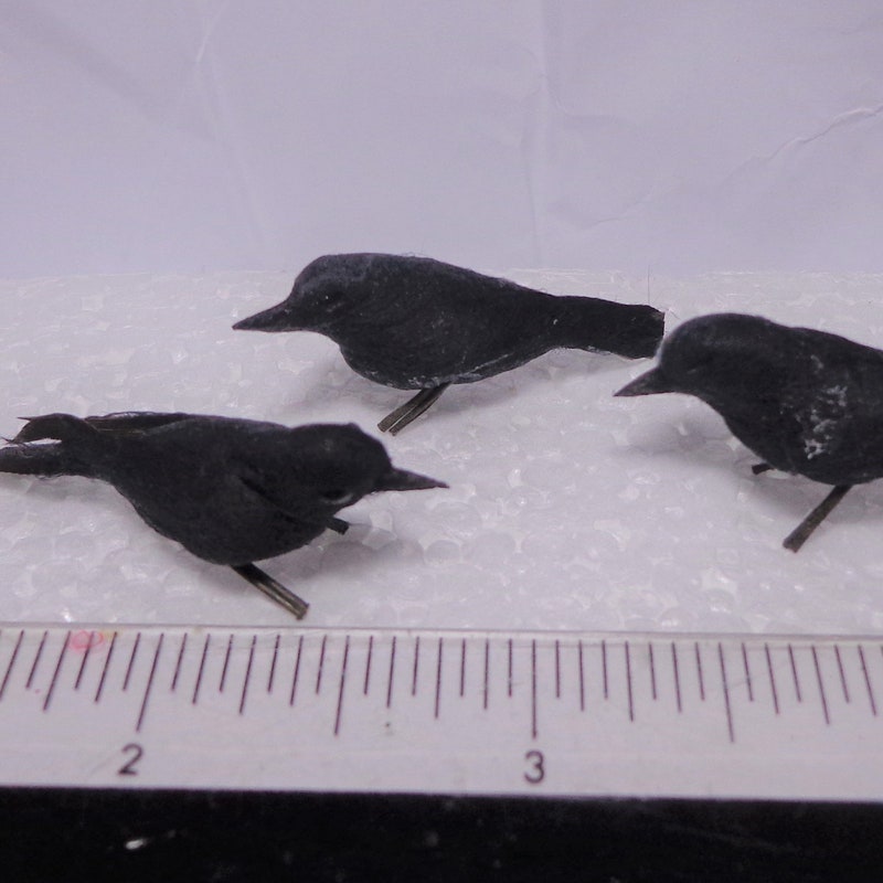 Miniature Crow - Etsy