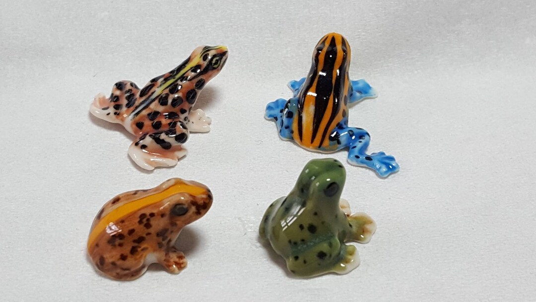 1;12 Scale Large Ceramic Frog Miniature - Etsy