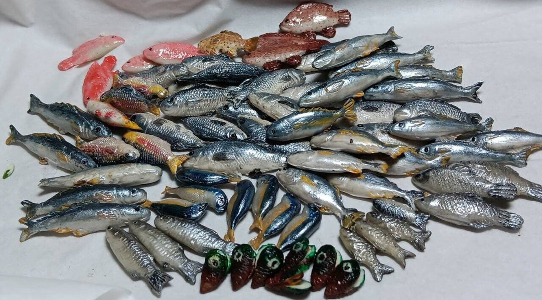 1:12 Scale 1 X Handmade Fish Dolls House Food Kitchen - Etsy