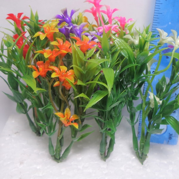 Plastic Flowers - Etsy