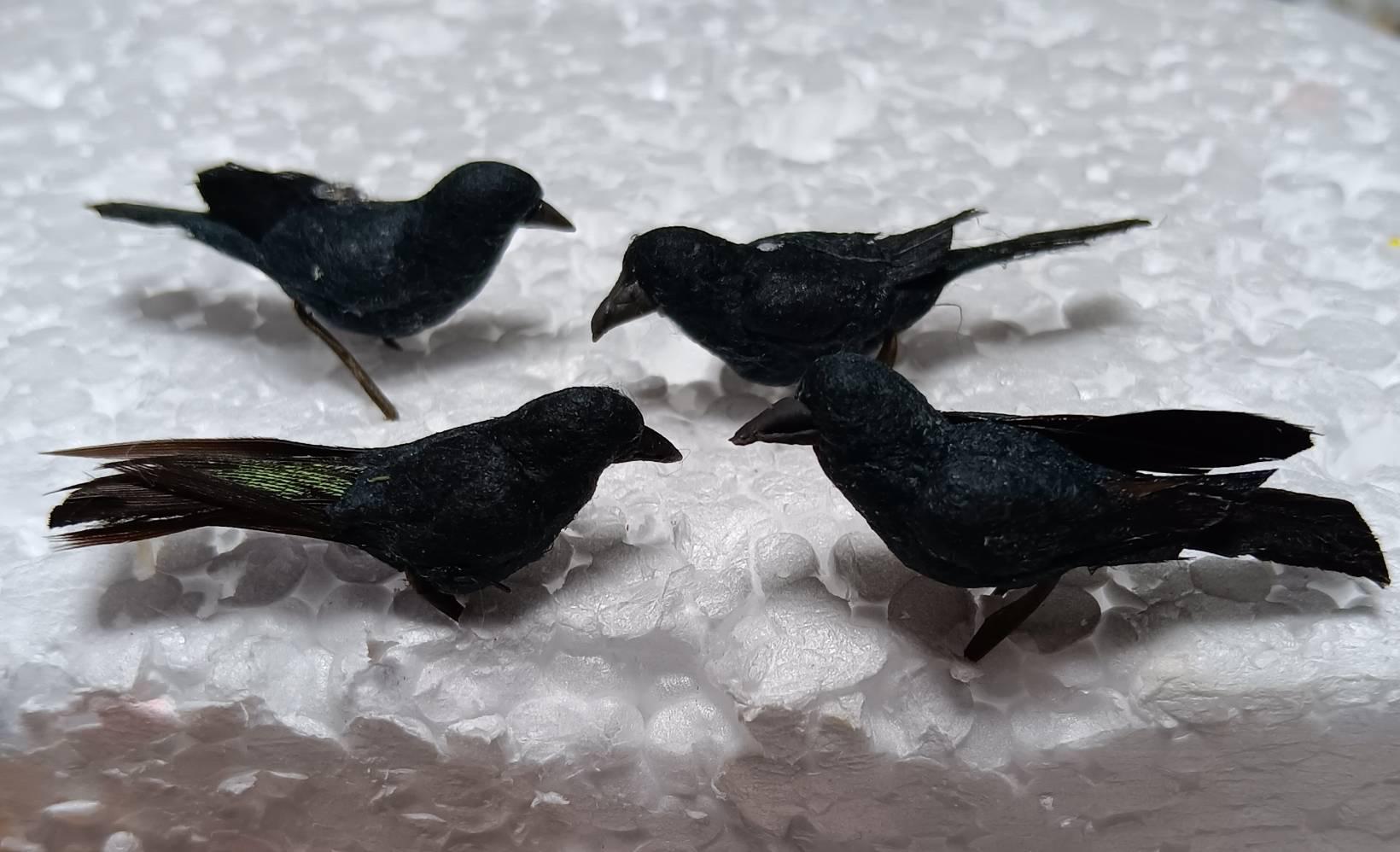 Handmade Miniature Raven Bird, 1:12 Scale - Etsy