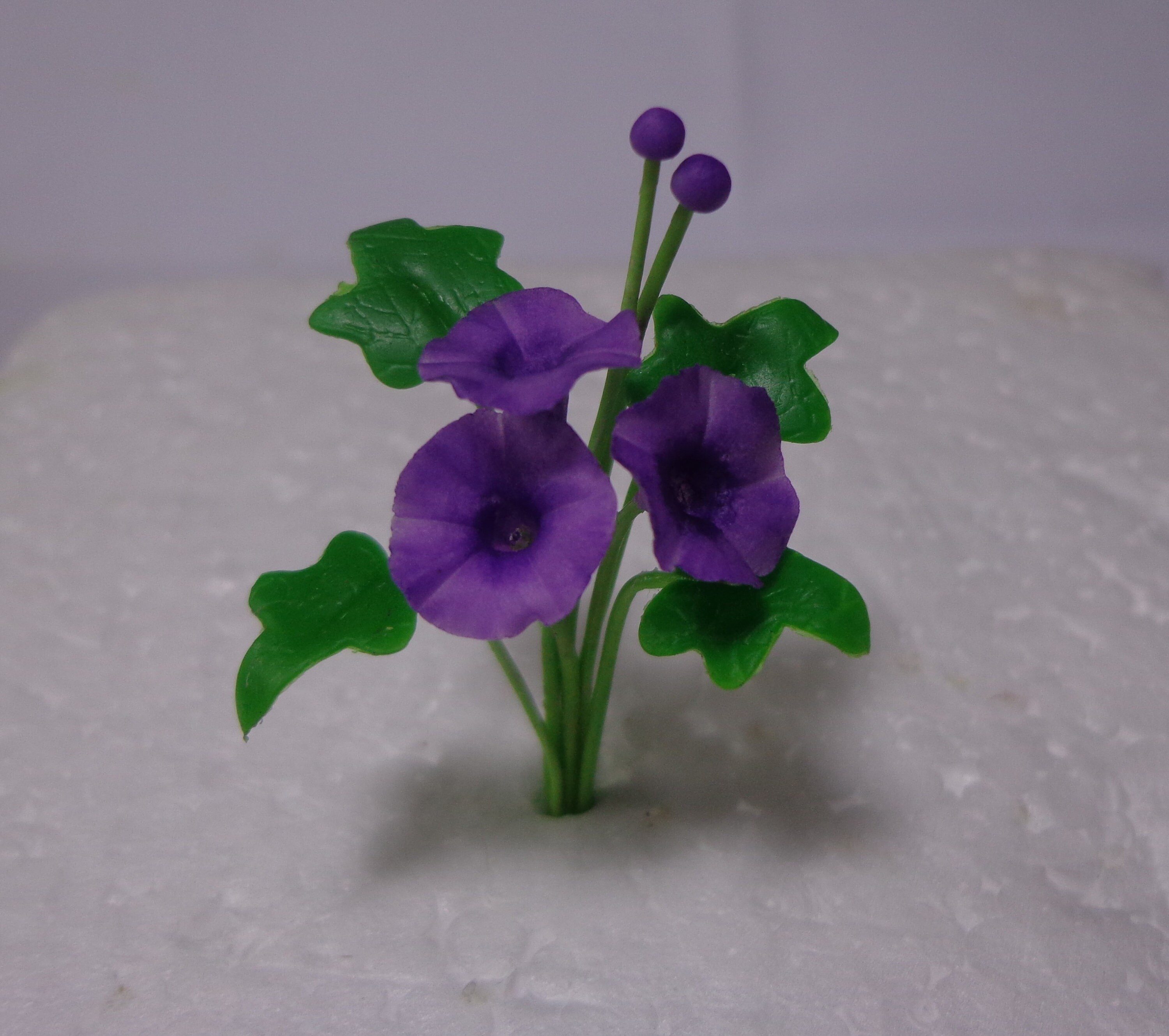112 Scale Morning Glory Flowers Dollhouse Miniature Flower | Etsy