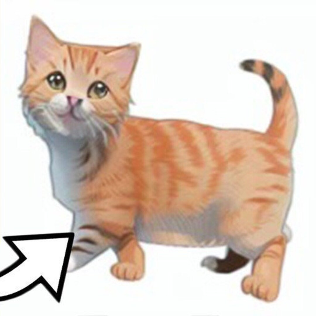 Digital Download- Cartoon Cat Portrait - Etsy