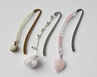 Tutorial for Beaded Bookmarks With Ribbons Beads Charms | Etsy