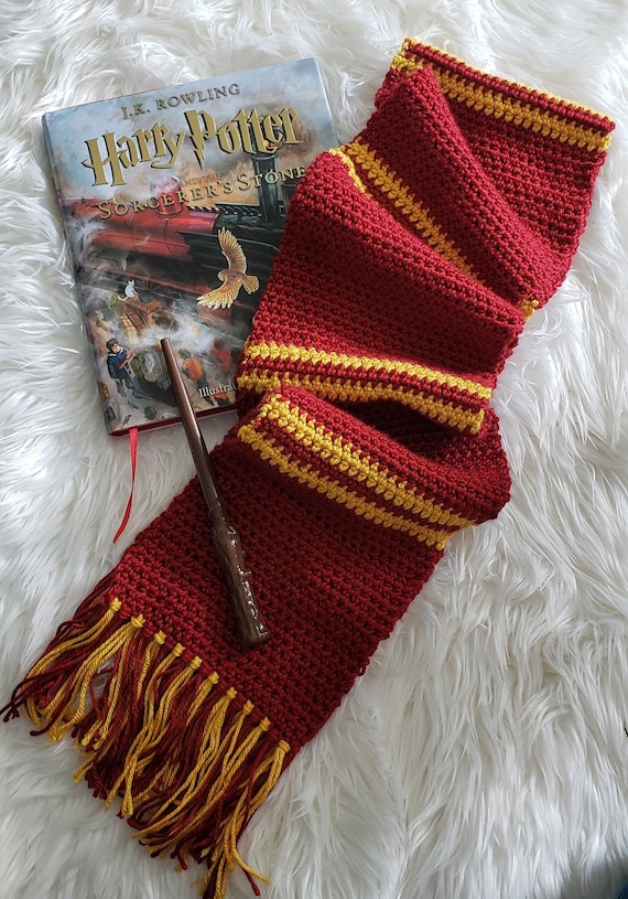 Gryffindor Scarf Crochet Pattern
