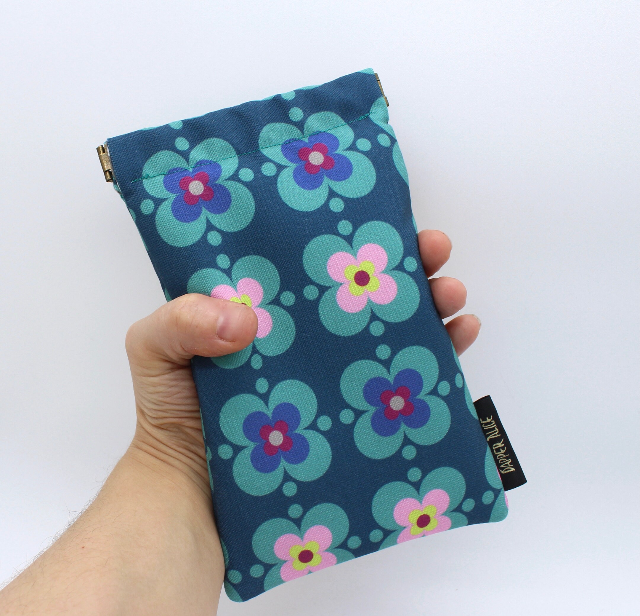 Protective Padded Phone Pouch. Mid Century Style Geometric - Etsy UK