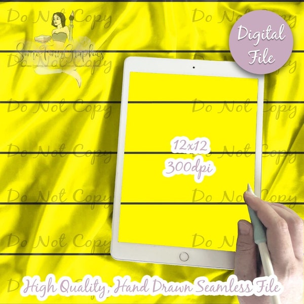 Yellow Pinstripe Fabric - Etsy