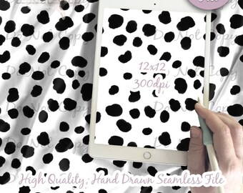 Dalmatian Spots Fabric - Etsy