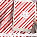 Candy Cane Stripes Seamless 12x12 Digital Paper | Fabric Diagonal ...