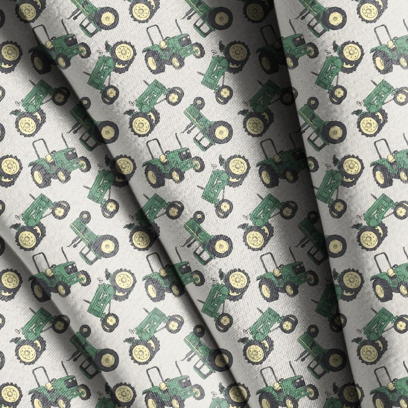 Tractors Digital Paper Seamless Tractor Pattern Caution Cut - Etsy