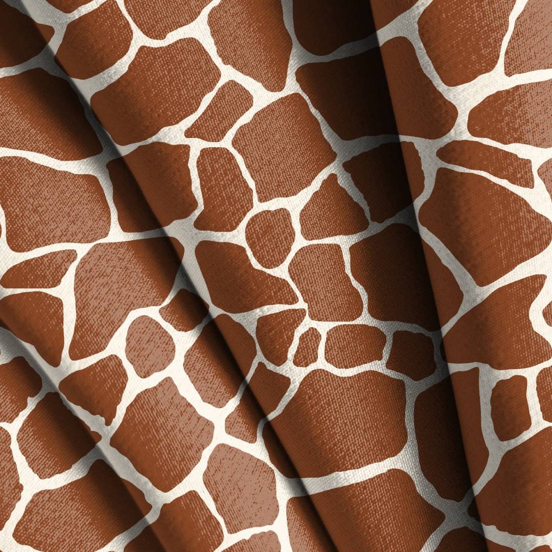 Giraffe Print Digital Paper Seamless Pattern for Fabric and - Etsy