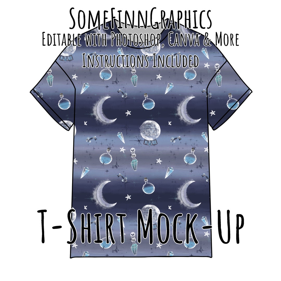 T-shirt Mock-up / Tee Shirt Mock up / Digital Mock up for Clothing ...