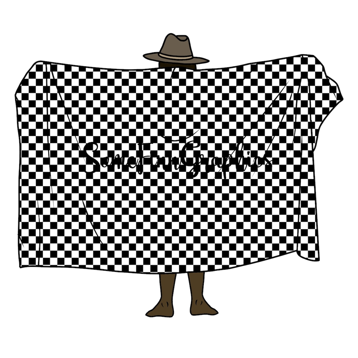 Checkered Black and White Digital Paper - Seamless Pattern, Plaid ...