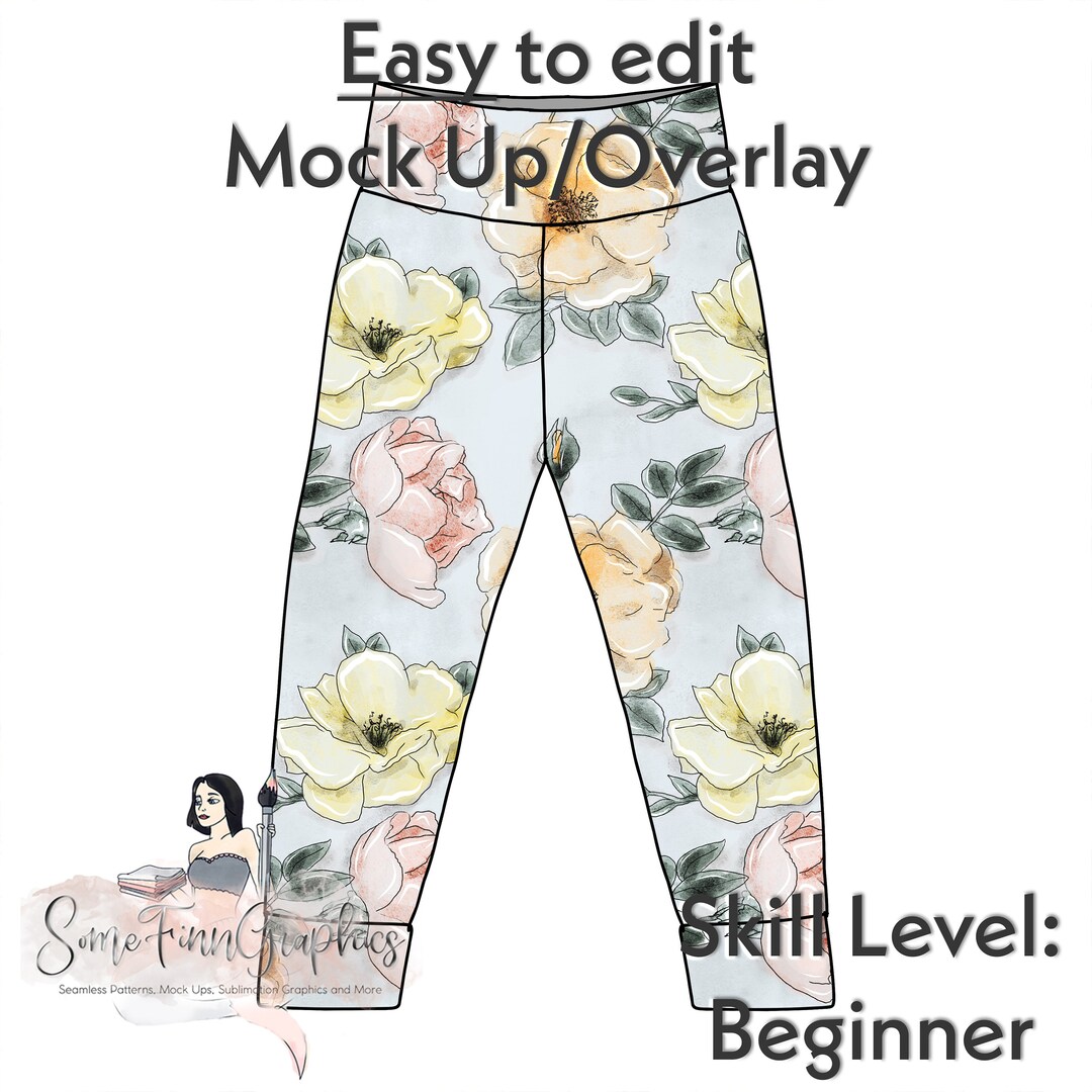 Pants Mock-up / Sweatpants Mock up / Digital Mock up for Clothing ...