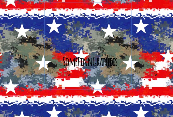 Military USA Seamless Design Pattern / Soldier Marine - Etsy