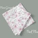 Pink Watercolor Floral Seamless Digital Paper Pattern, Watercolor ...