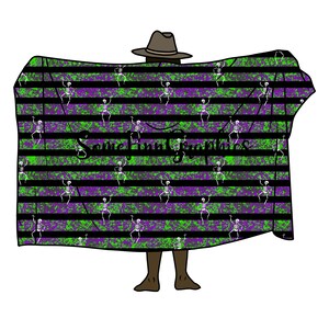 Skeleton Stripes Digital Paper - Seamless Skull Skeletons Pattern ...