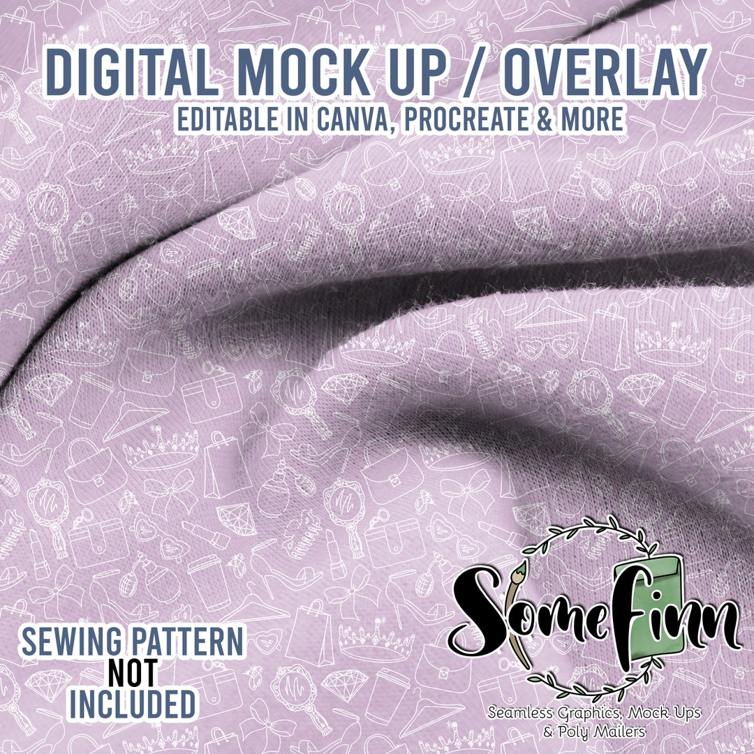 Knit Fabric Realistic Mock-up / Textile Mock up / Editable From Mobile ...